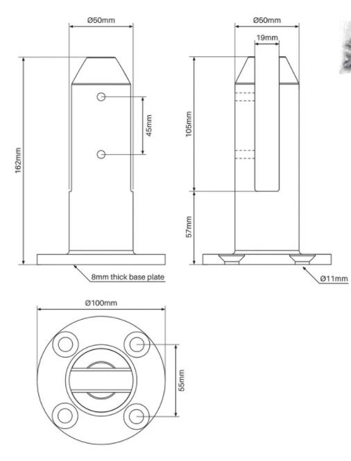Round Spigot – Glass Superstore